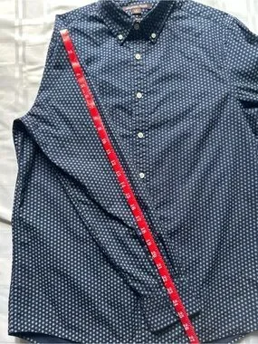 Michael Kors | Shirts | Michael Kors Navy Buttondown Shirt With White ...